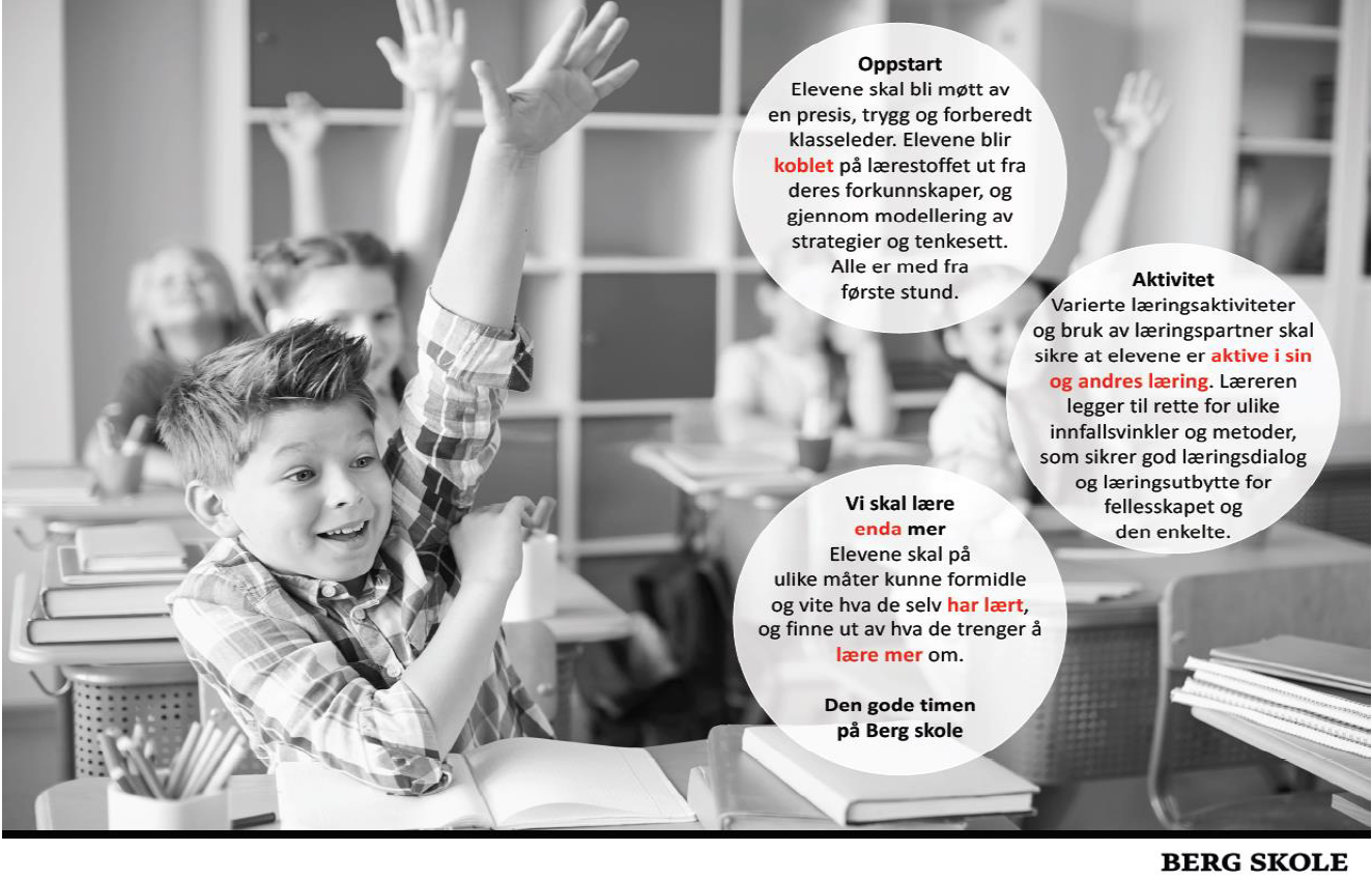 Den gode timen på Berg skole